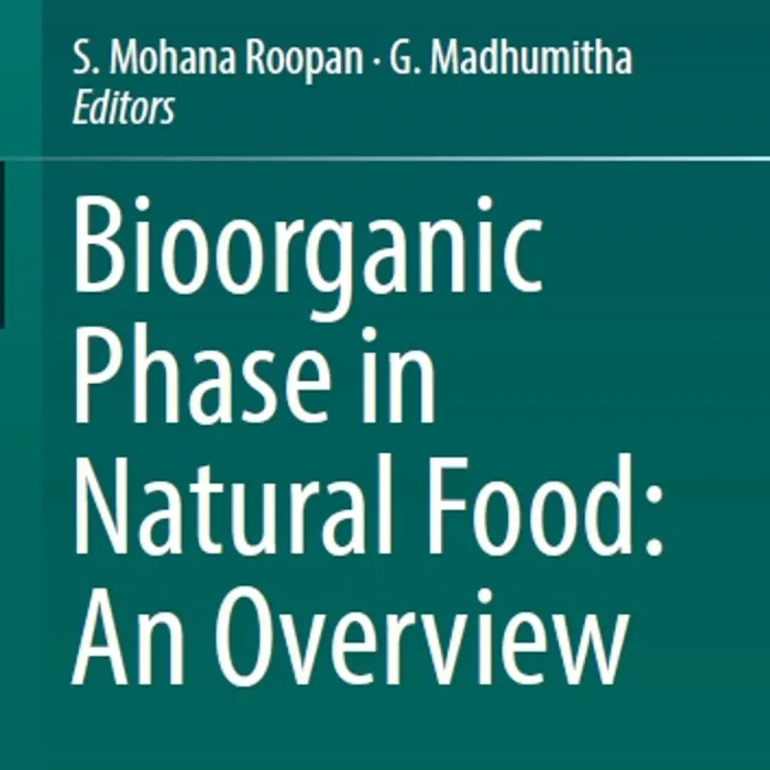 Bioorganic Phase in Natural Food An Overview - Medical Book Store Uae